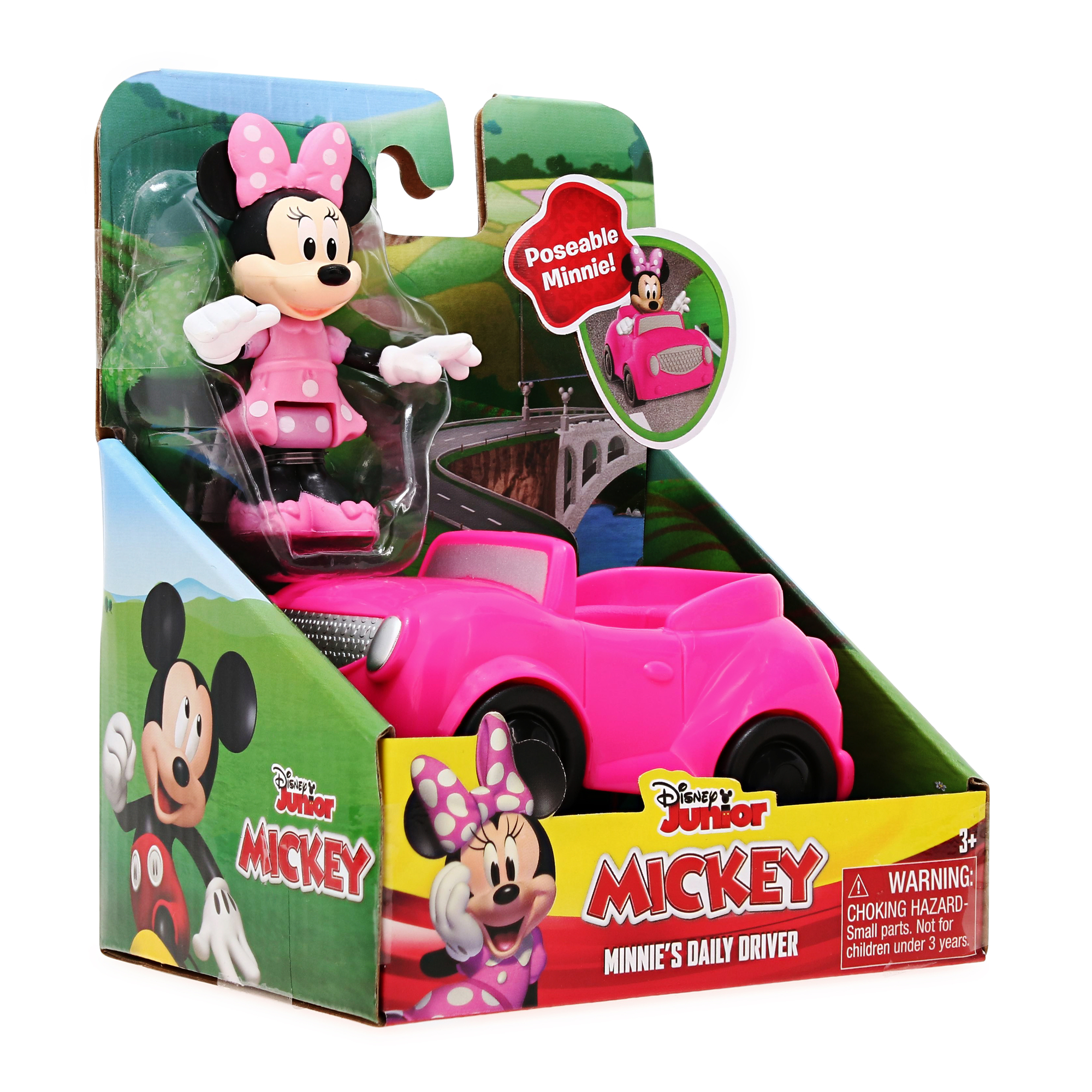 Disney Junior Mickey Mouse's daily driver toy car & figure Disney Junior Mickey Mouse's daily driver toy car & figure