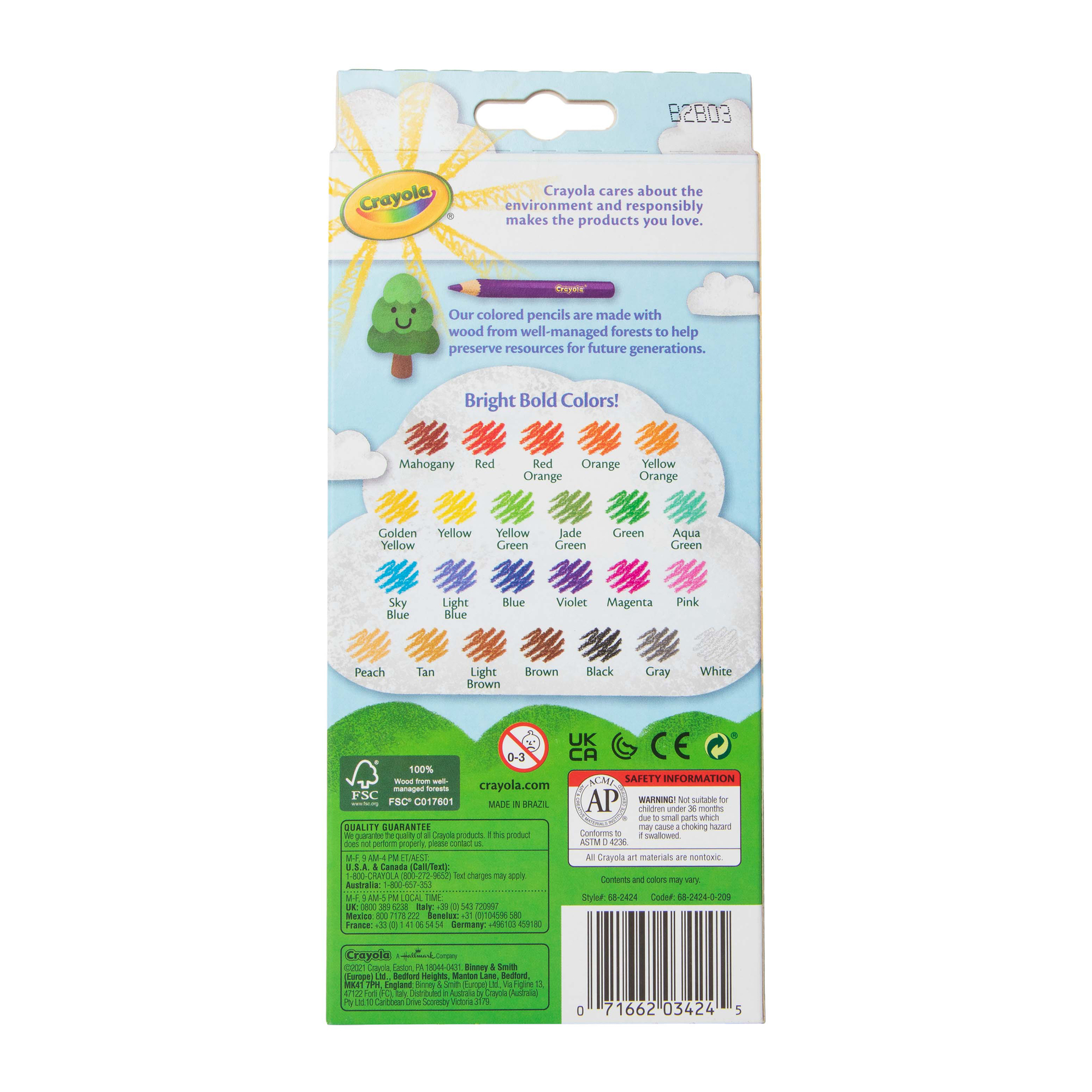 Five Below Crayola® erasable colored pencils 24-count at Hamilton Place ...