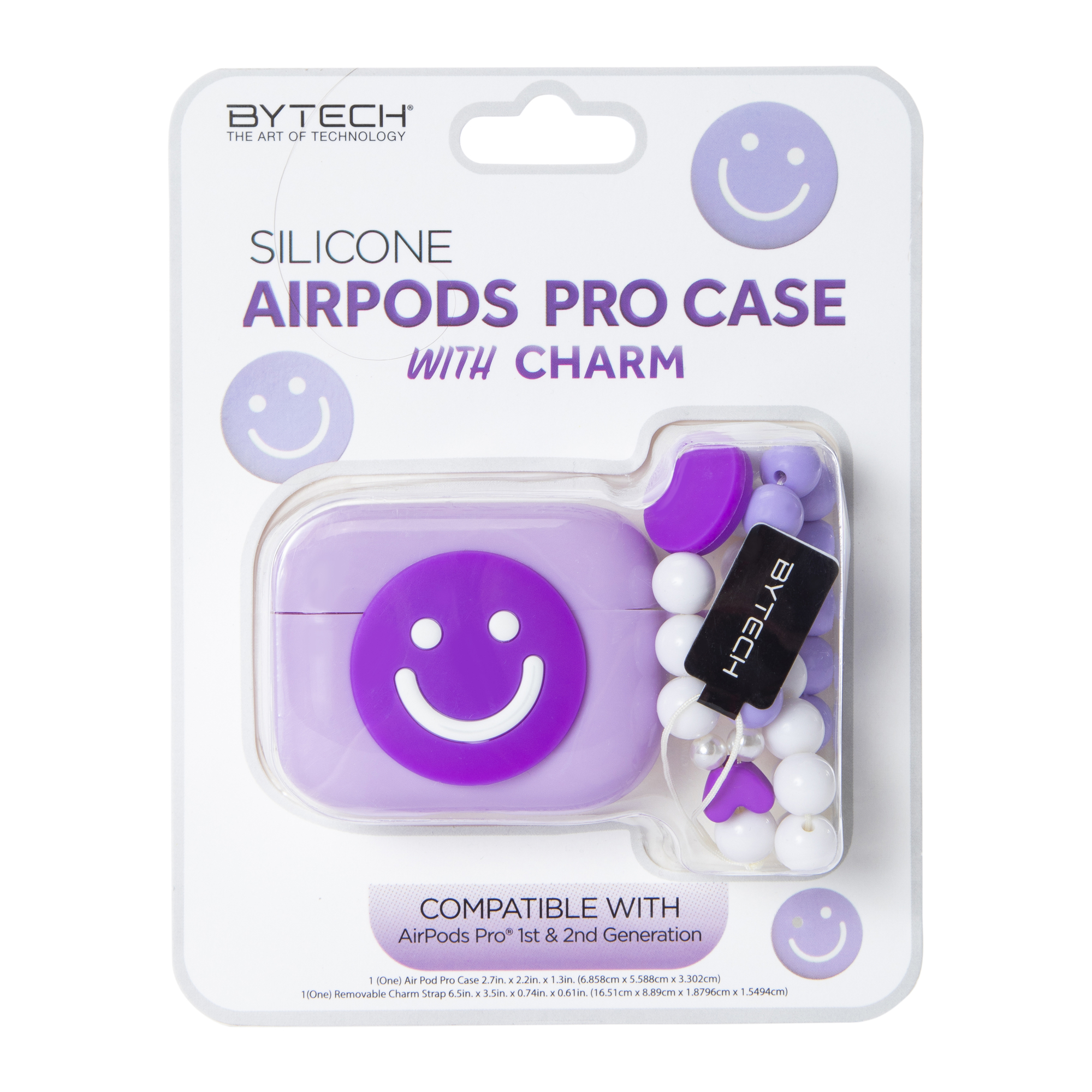 icon silicone case & charm strap for AirPods Pro® | Five Below icon silicone case & charm strap for AirPods Pro® | Five Below