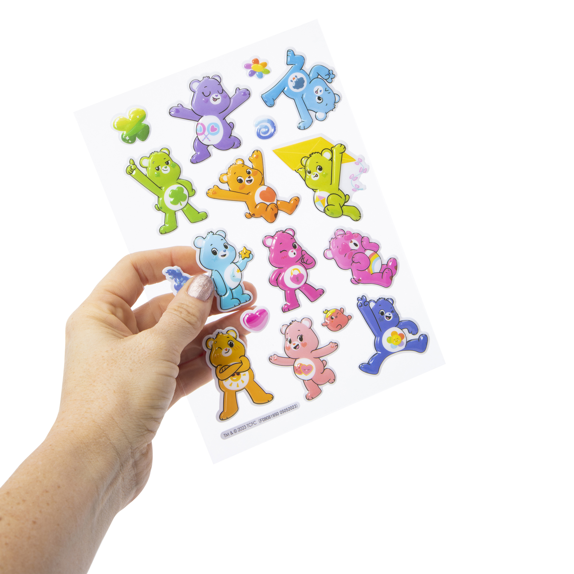 Care Bears Sticker Pad Care Bears Stickerland Multi-Substrate Sticker ...