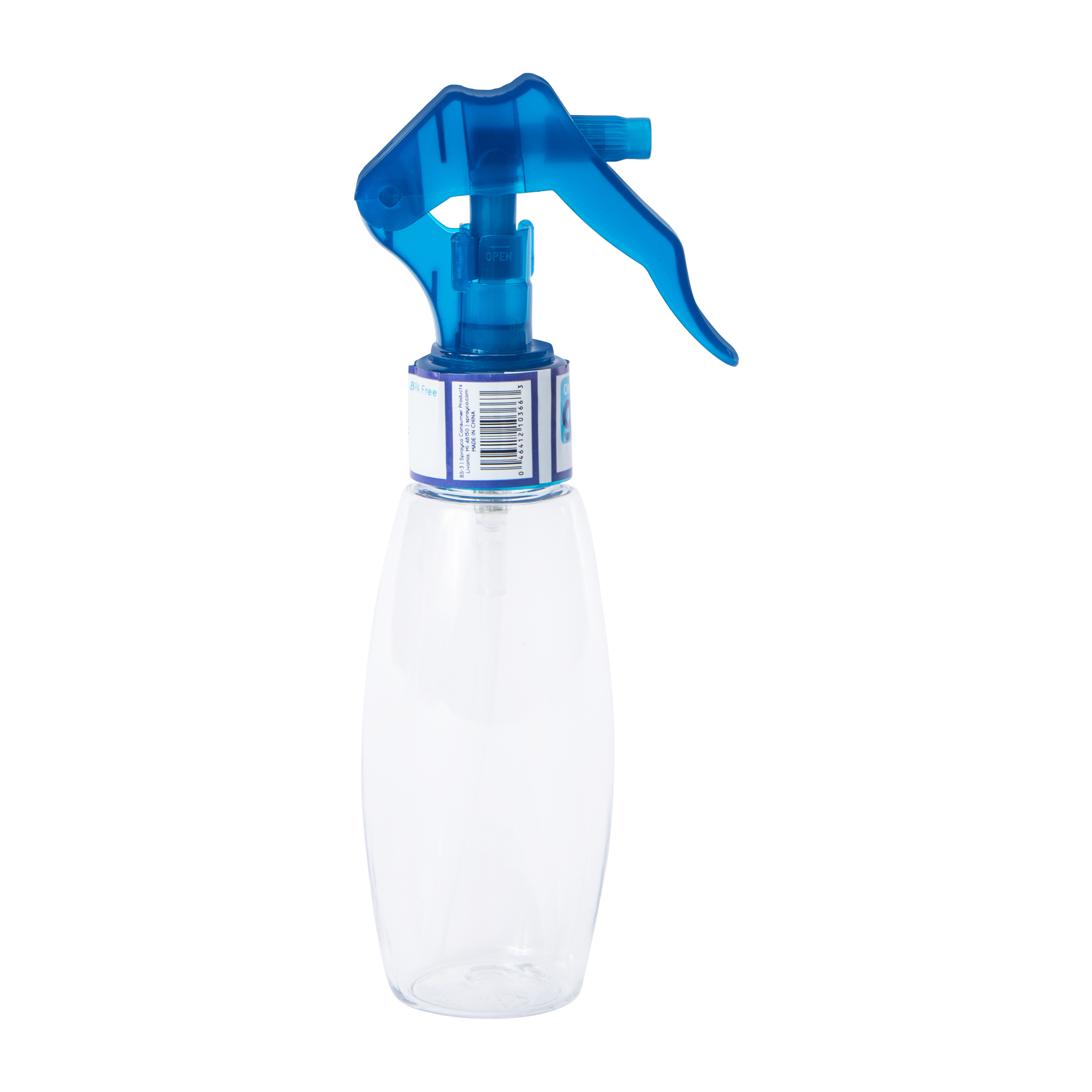 Blue Plastic Spray Bottles