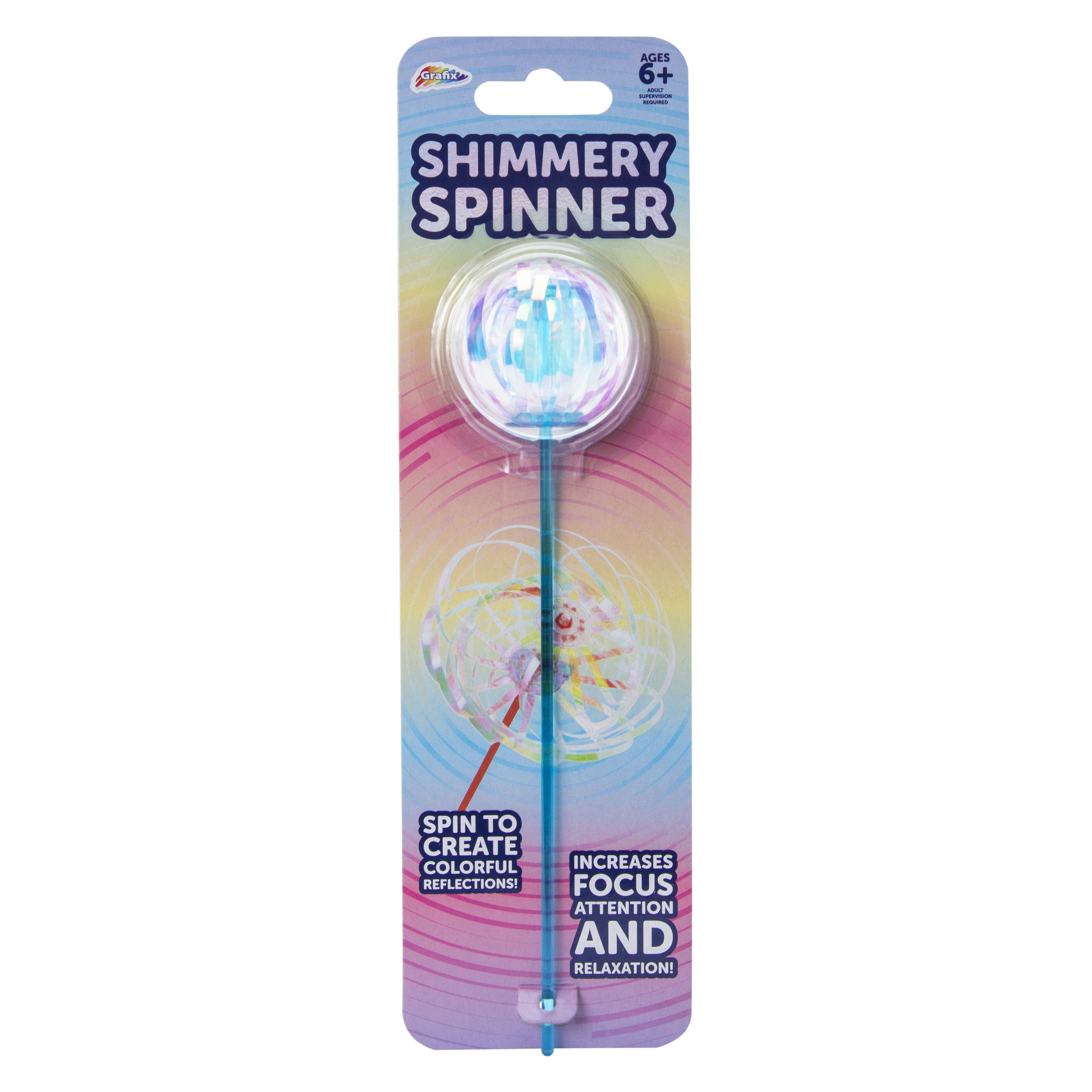 Shimmery Spinner Fidget Toy Five Below