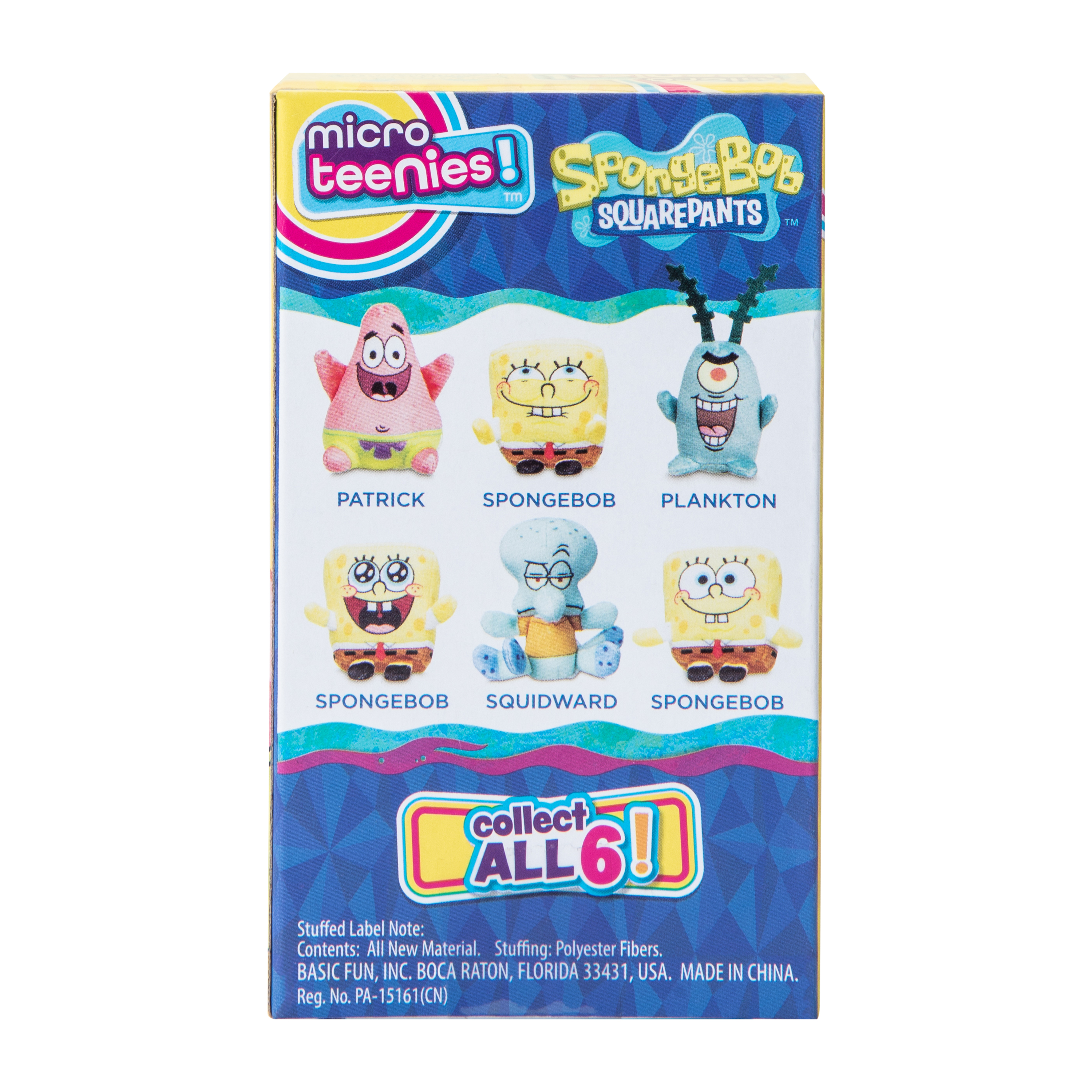 Spongebob Basic Fun Keychains