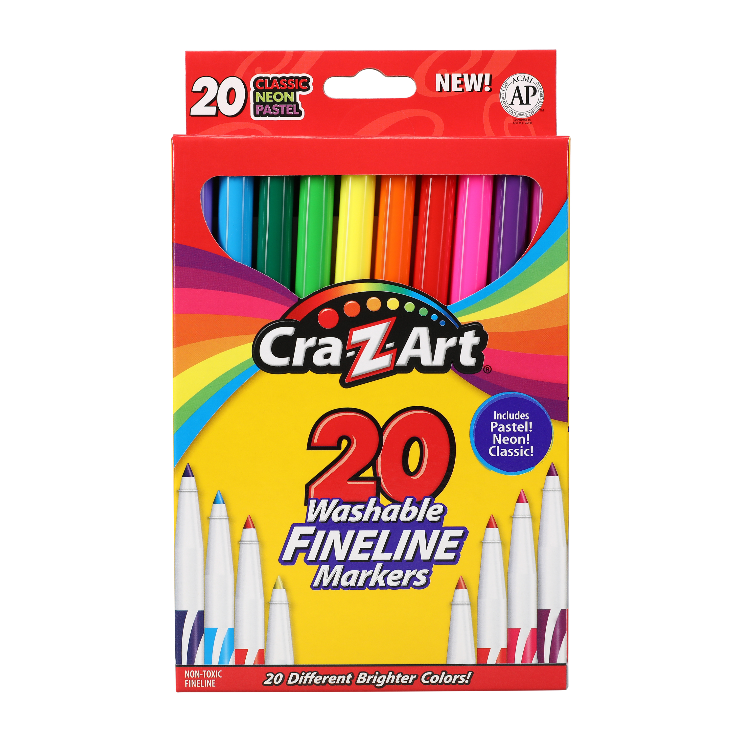 Washable Fineline Markers 20-Count | Five Below Washable Fineline Markers 20-Count | Five Below