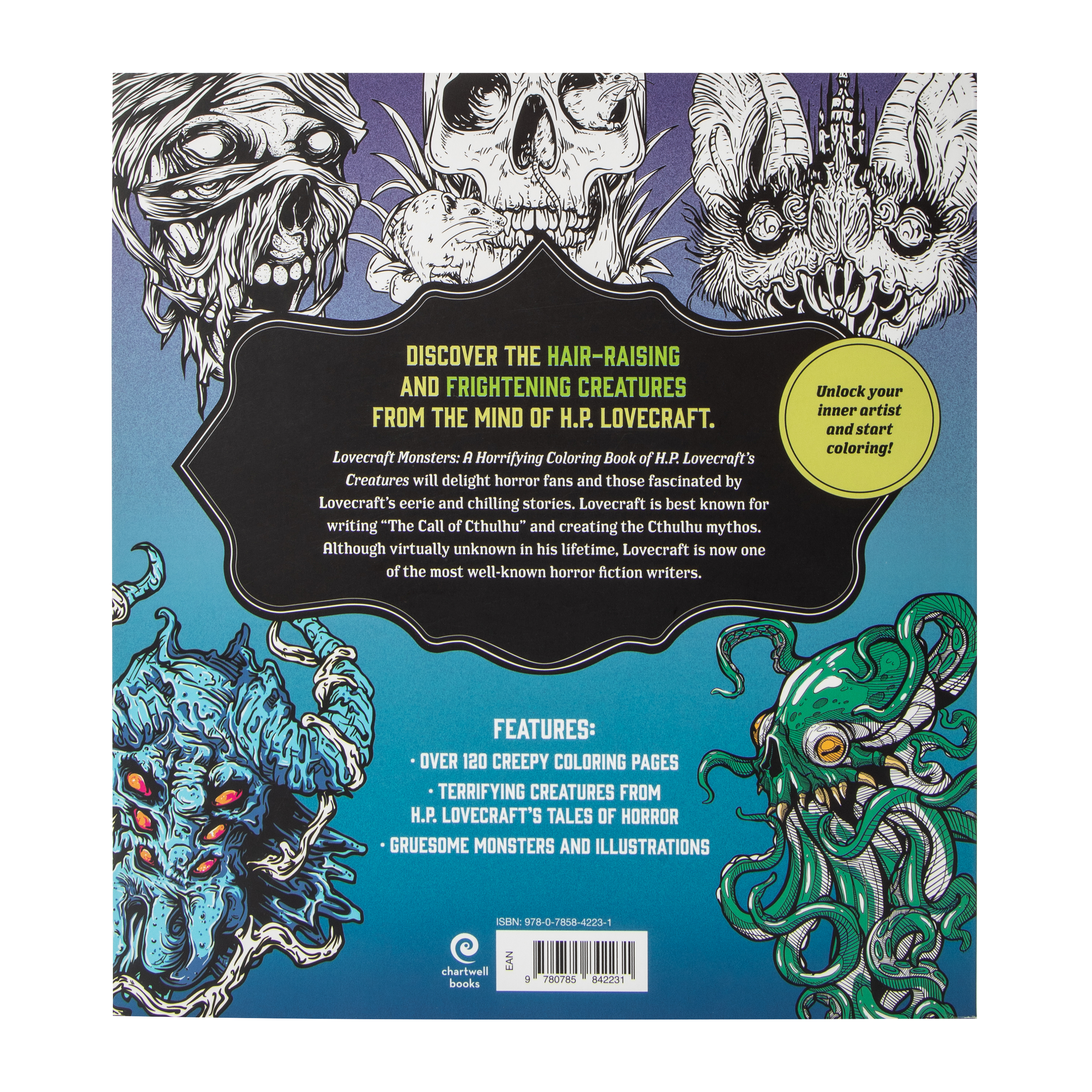 Five Below Lovecraft Monsters Coloring Book at Hamilton Place in ...