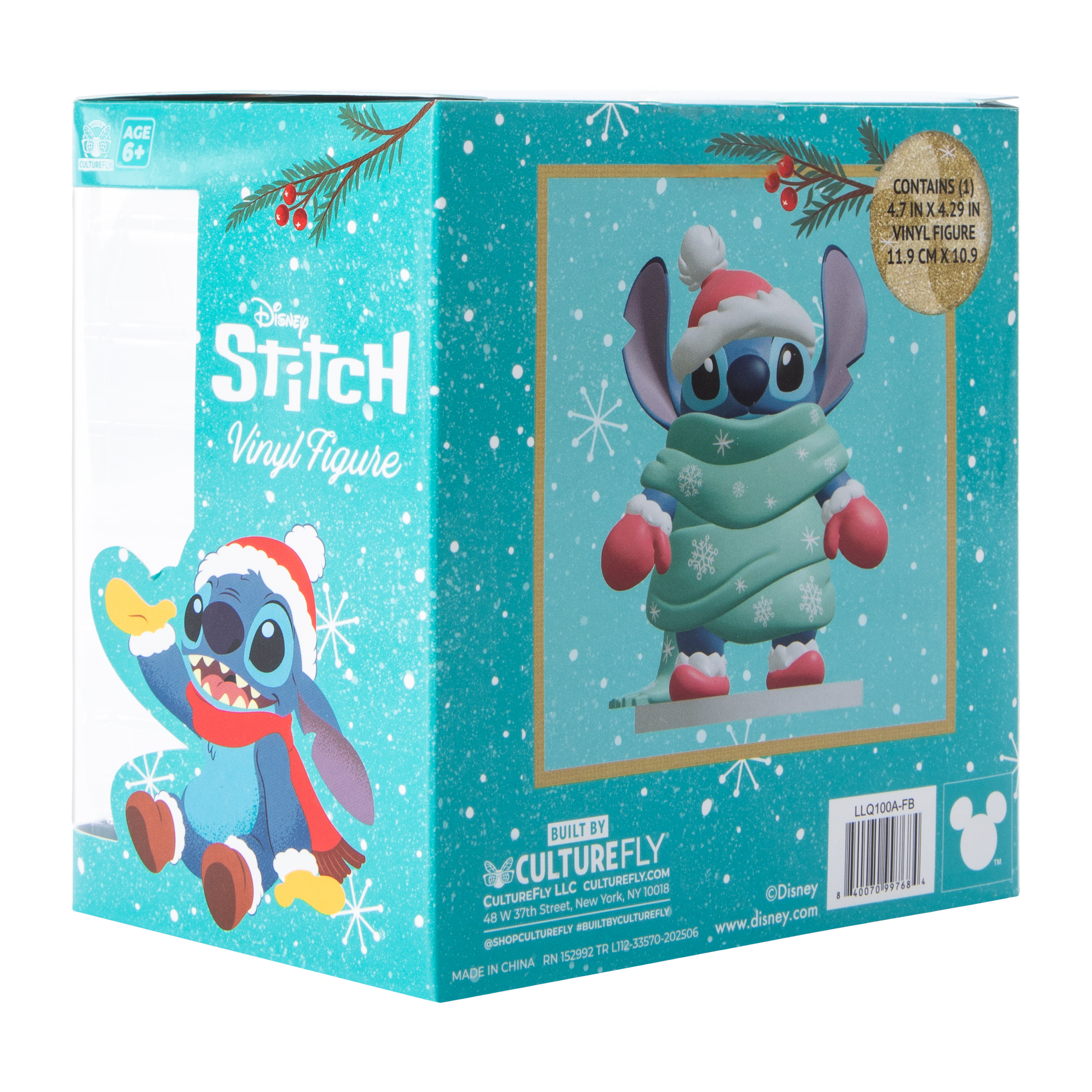Stitch Navidad Disney Christmas Stitch & Scrump Figuur | Lilo & Stitch