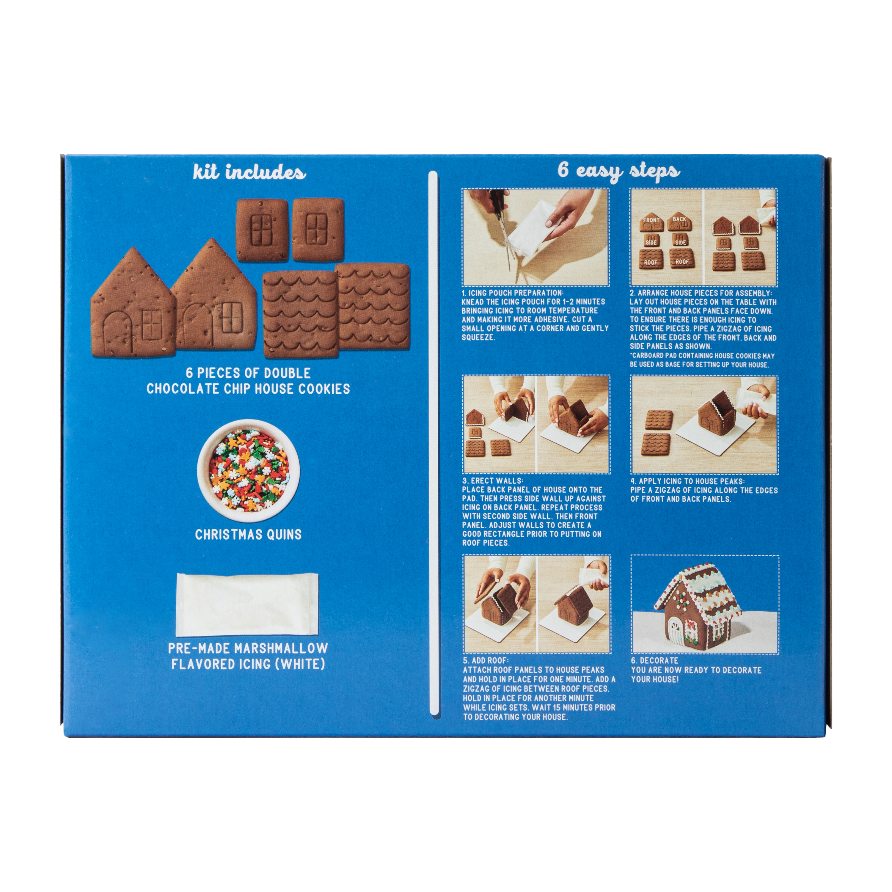 Five Below Create-A-Treat™ Build Your Own Hot Cocoa Cottage Cookie Kit ...