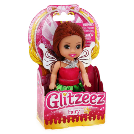 glitzeez™ mini fairy doll 4.5in | Five Below