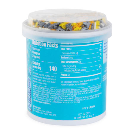 funfetti® galaxy space blue vanilla frosting 15.6oz | Five Below
