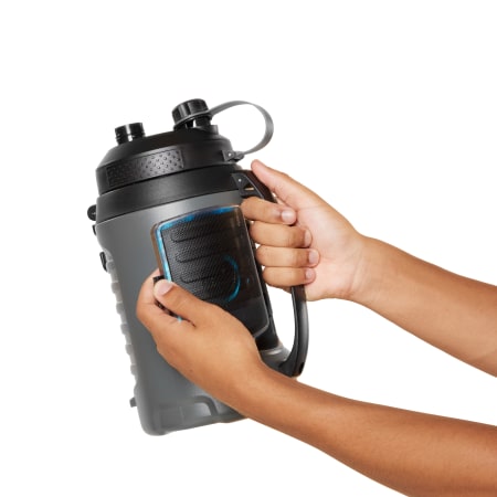 fitness multifunctional rugged bluetooth® LED speaker & water jug 64oz ...