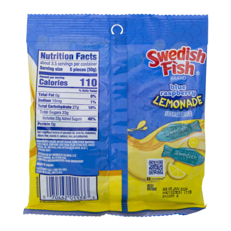 swedish fish® blue raspberry lemonade 3.59oz