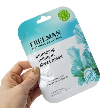 freeman® plumping collagen sheet mask | Five Below