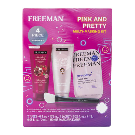 freeman® pink and pretty multi-masking kit 6 fl.oz 4-count | Five Below