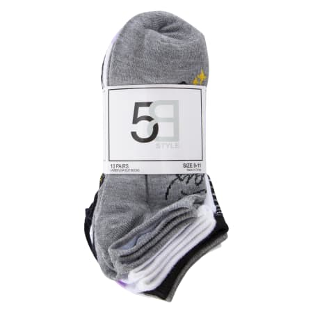ladies ankle socks 10-pack | Five Below