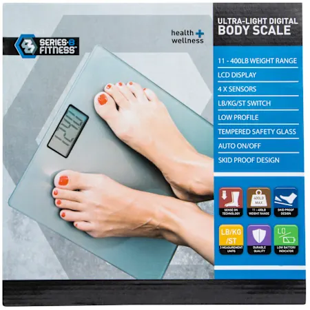 series-8 fitness ultra-light digital body scale | Five Below