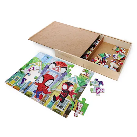 marvel® spidey and his amazing friends 5 wood puzzles set | Five Below