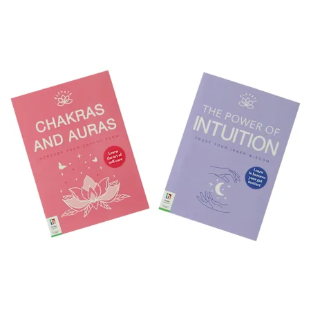 elevate book bundle: the power of intuition, chakras and auras | Five Below