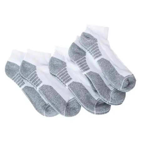 5-pack series 8 fitness™ mens performance quarter crew socks | Five Below