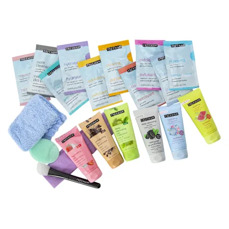 freeman® scrub + glow ultimate face + body kit 20-piece | Five Below