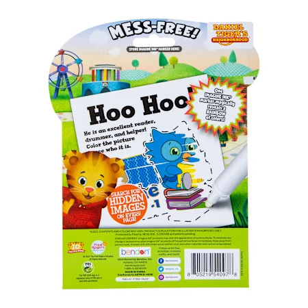 daniel tiger's neighborhood coloring book