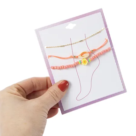 layered anklet set 3-piece | Five Below