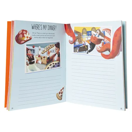 at the restaurant activity book by alice hobbs | Five Below