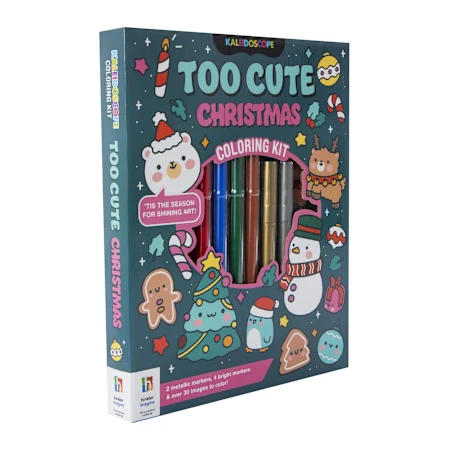 color christmas coloring book perfectly portable pages