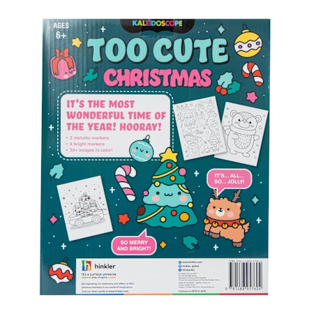 color christmas coloring book perfectly portable pages
