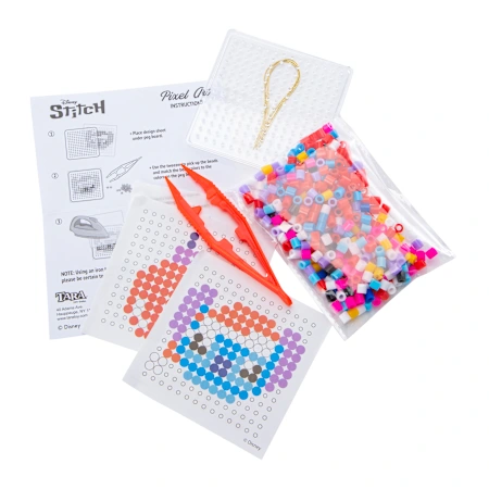 Stitch Melty Beads Pixel Art Ornament Kit | Five Below