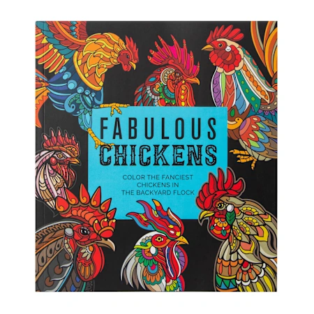 Fabulous Chickens Coloring Book | Five Below
