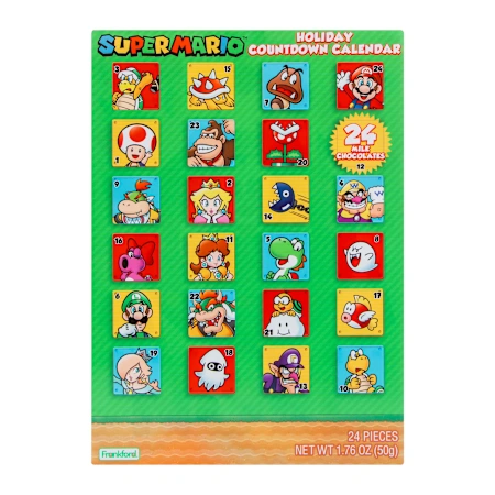 Super Mario™ Holiday Countdown Calendar 1.76oz | Five Below