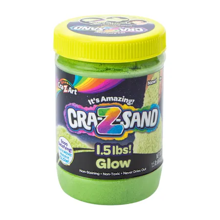 Cra-Z-Sand Glow In The Dark Sand 16oz | Five Below