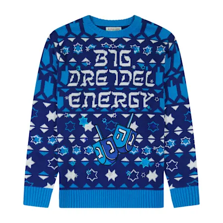 Big Dreidel Energy Hannukah Sweater | Five Below