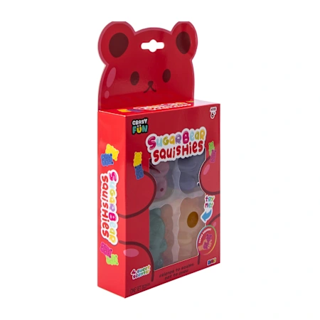 Crazy Fun® Sugar Bear Squishies Set 4-Pack | Five Below