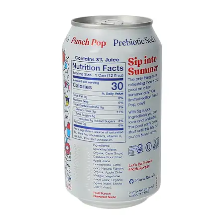 Poppi® Punch Pop Prebiotic Soda 12oz | Five Below