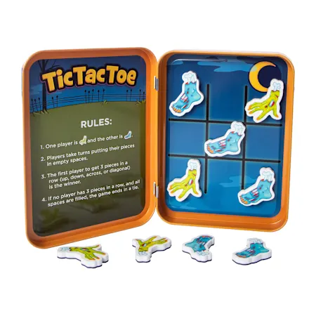 WeVeel Spooky Tic Tac Toe Checkers Game | Five Below