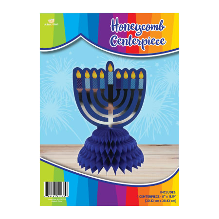 Menorah Honeycomb Centerpiece 8in x 11.19in | Five Below