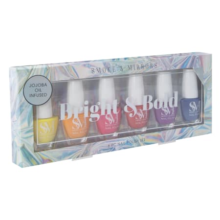 Smoke & Mirrors Bright & Bold Nail Polish 6-Piece Set | Five Below
