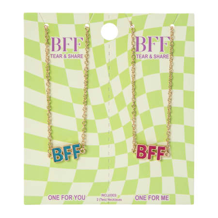 BFF Necklaces Tear-And-Share 2-Piece Set | Five Below
