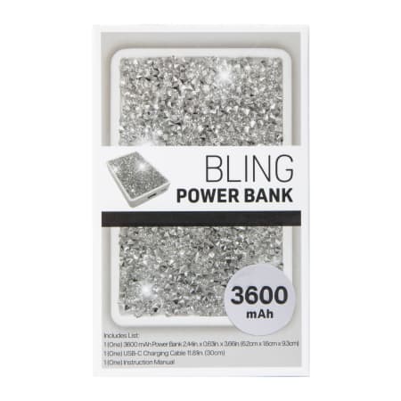 Bling Power Bank 3600mAh | Five Below