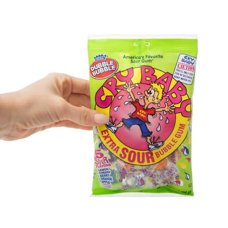 Dubble Bubble® Cry Baby Sour Bubble Gum 4oz | Five Below