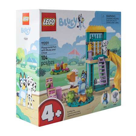 Lego® Bluey Playground Fun With Bluey And Chloe Building Toy | Five Below