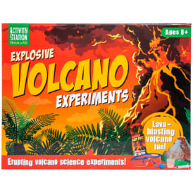 explosive volcano experiments science book and kit | Five Below