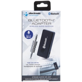 bluetooth adapter wireless audio receiver w/ built-in mic | Five Below