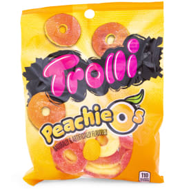 Trolli® Peachie-O's® Gummy Candy Bag 4.25oz | Five Below