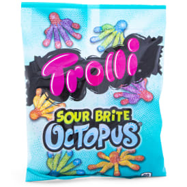 trolli sour brite octopus gummy candy 4.24oz bag | Five Below