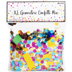 Xl Geometric Confetti Mix | Five Below