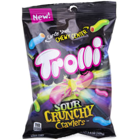 trolli sour crunchy crawlers 3.8oz | Five Below