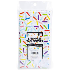 Sprinkles Party Tablecover 4.5ft X 8ft | Five Below