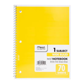 notebooks, school supplies, notebooks for school, 1 subject notebooks ...